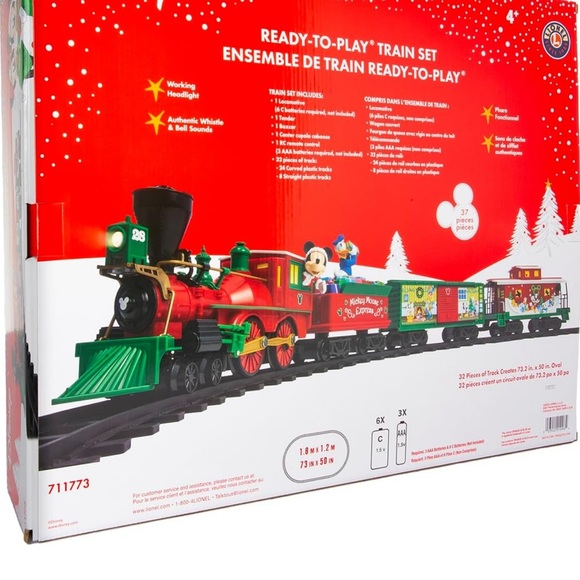 Lionel | Toys | Lionel Disney Mickey Mouse Express Toy Train Set | Poshmark
